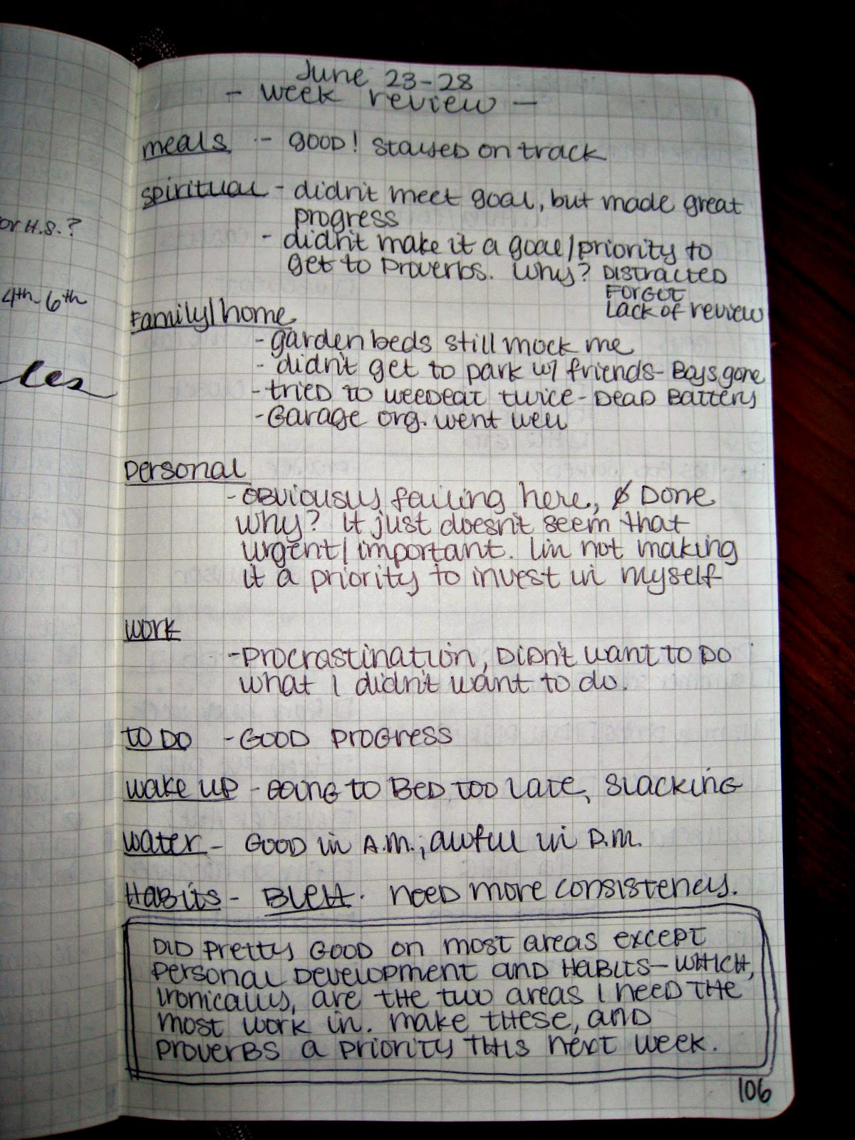 Stone Soup for Five: Weekly Review and Reflection with the Bullet Journal